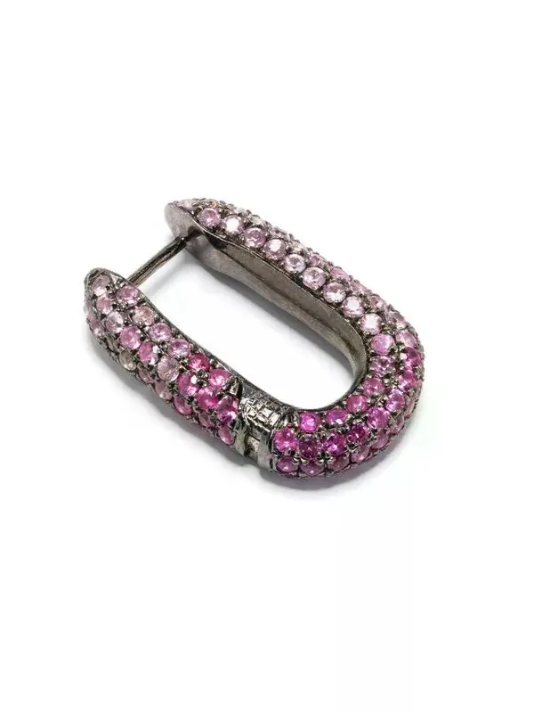 SELIM MOUZANNAR Link Pink Sapphire Single Earring