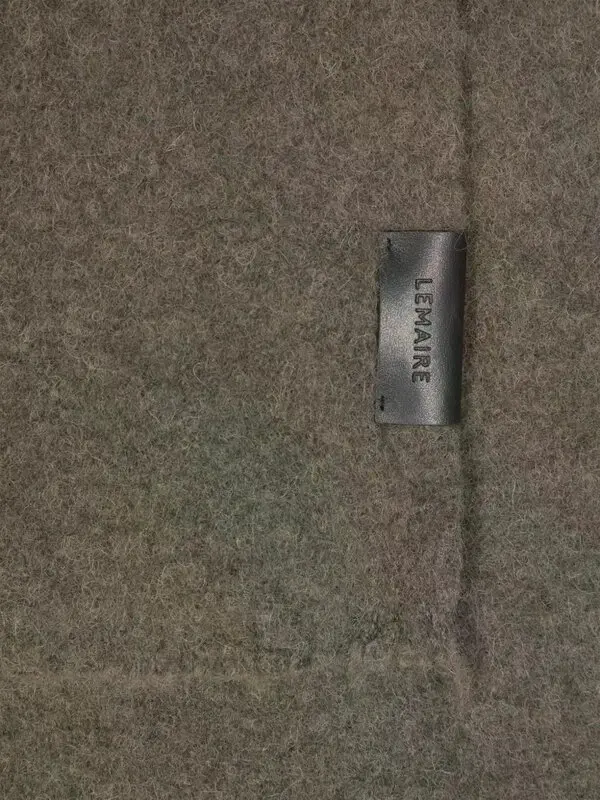 LEMAIRE Logo-tag Scarf