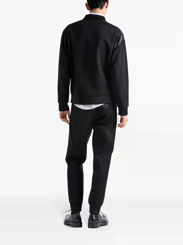 Prada Duchesse Detail Track Pants