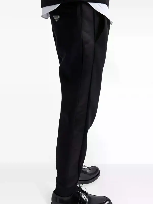 Prada Duchesse Detail Track Pants