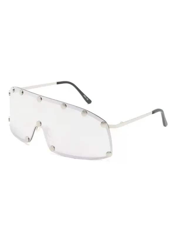 Rick Owens Shielding Stud-embellished Sunglasses