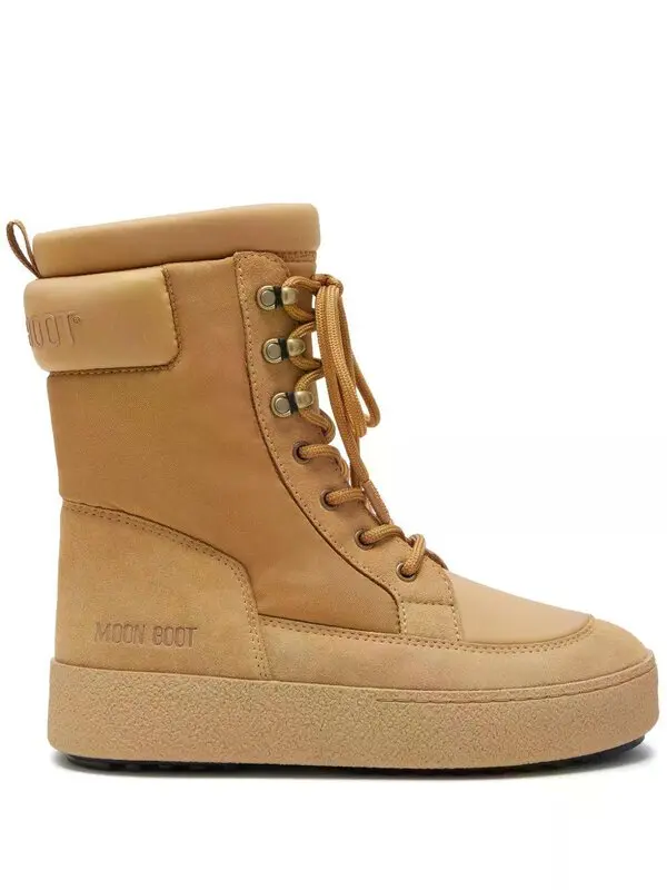 Moon Boot Ltrack Padded Lace-up Combat Boots