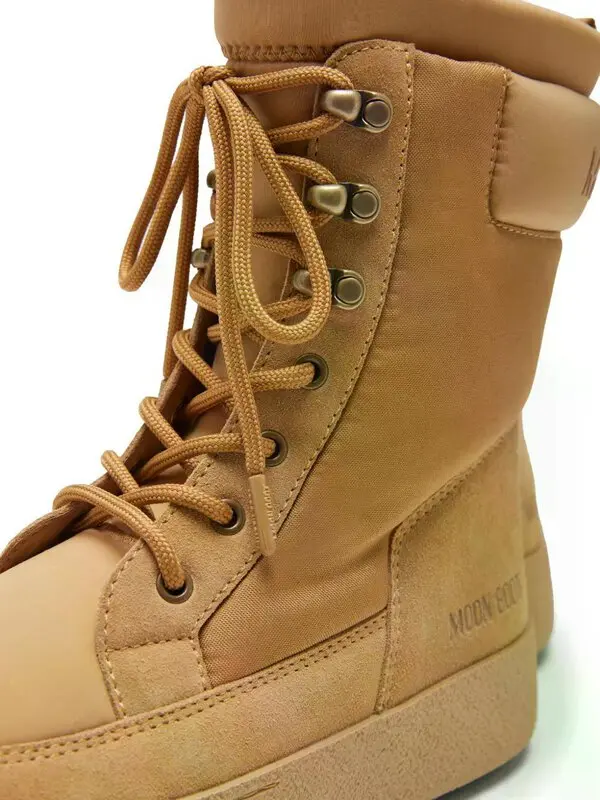 Moon Boot Ltrack Padded Lace-up Combat Boots