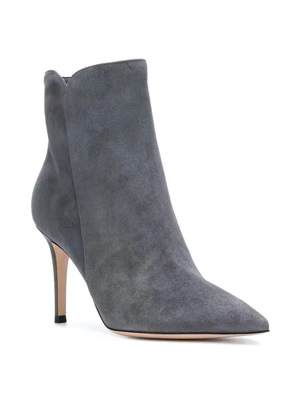 GIANVITO ROSSI Levy 85mm Suede Ankle Boots