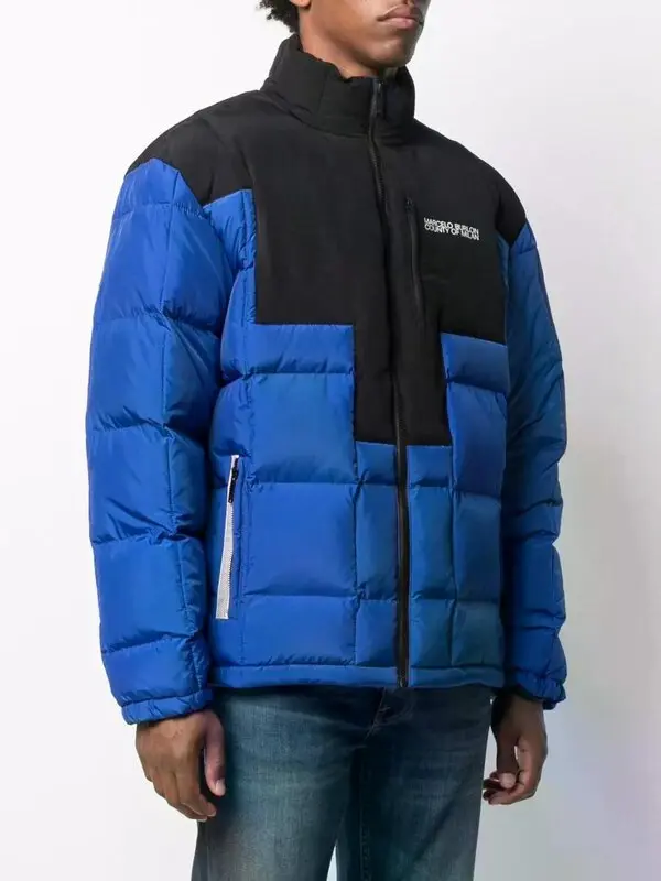 COUNTY OF MILAN Quilted Cross Block Jacket