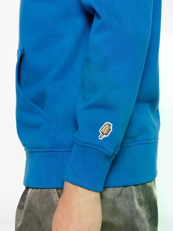 ICECREAM Rhinestone Cones & Bones Popover Hoodie