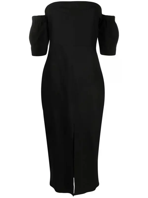 Isabel Marant Étoile Stony Off-shoulder Midi Dress - Black