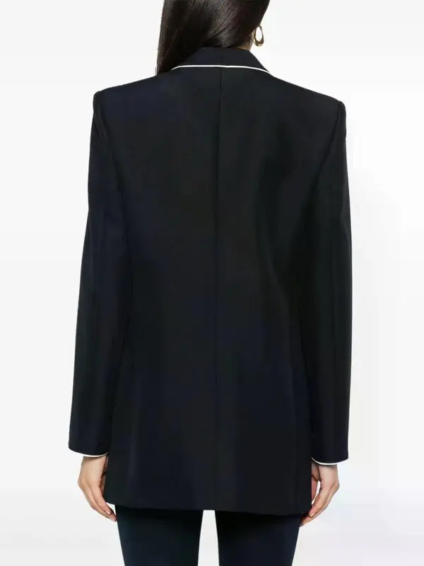 Philosophy Di Lorenzo Serafini Piped-trim Single-breasted Blazer