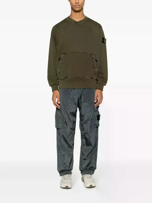 Stone Island Cargo Trousers With Compass Badge