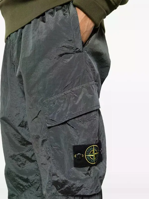 Stone Island Cargo Trousers With Compass Badge