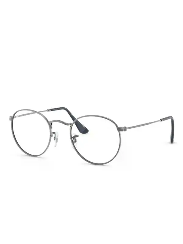 Ray-ban Round Frame Eyeglasses - Silver