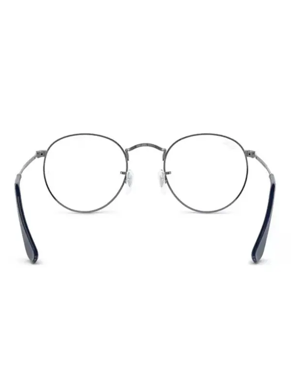 Ray-ban Round Frame Eyeglasses - Silver