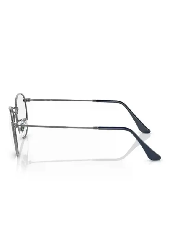 Ray-ban Round Frame Eyeglasses - Silver