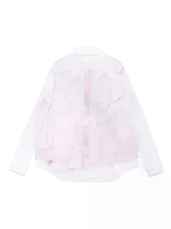 Comme Des Garçons Paneled Shirt
