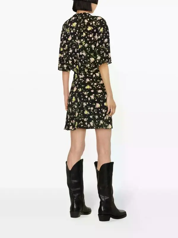 Zadig&Voltaire Rozom Floral-print Mini Dress