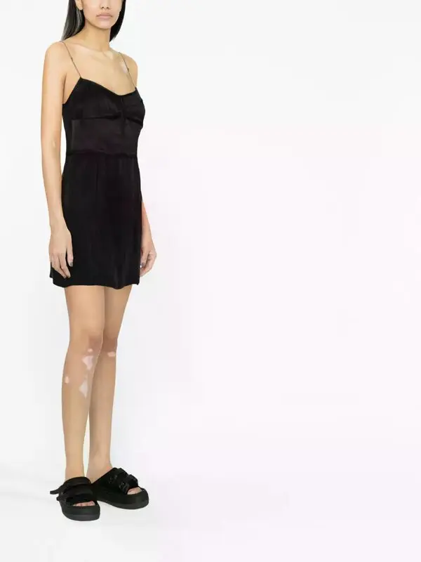 Palm Angels Chain-strap Slip Minidress