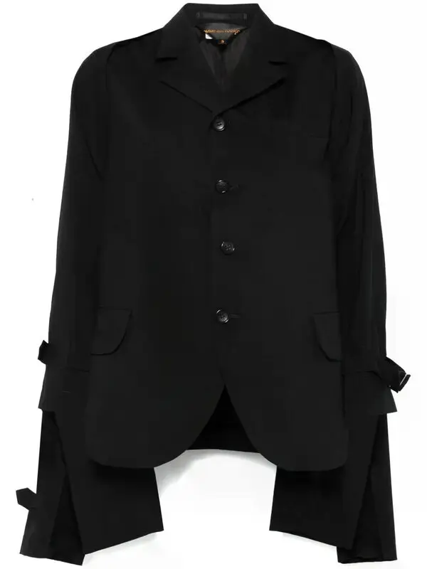 Comme Des Garçons Wool Waistcoat With Detachable Sleeves