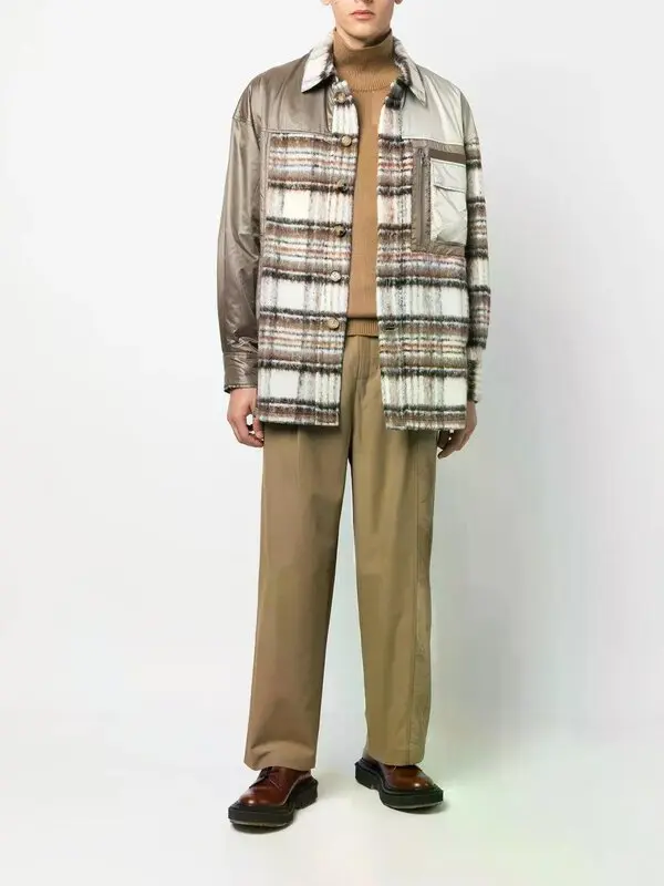 FENG CHEN WANG Panelled Button-up Jacket