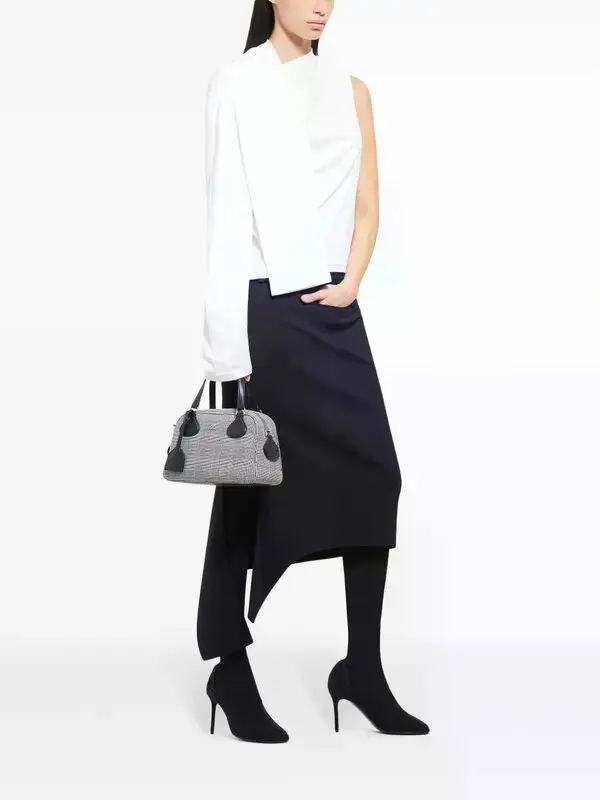 COURREGES Houndstooth Bowling Bag