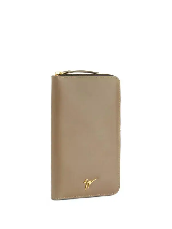 GIUSEPPE ZANOTTI Samuel Continental Wallet - Neutrals
