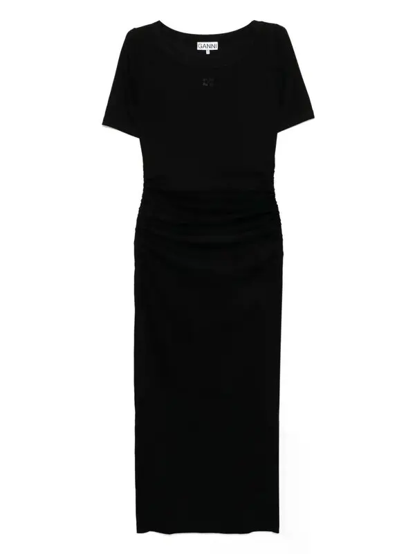 GANNI Ribbed Dress