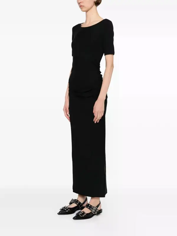 GANNI Ribbed Dress