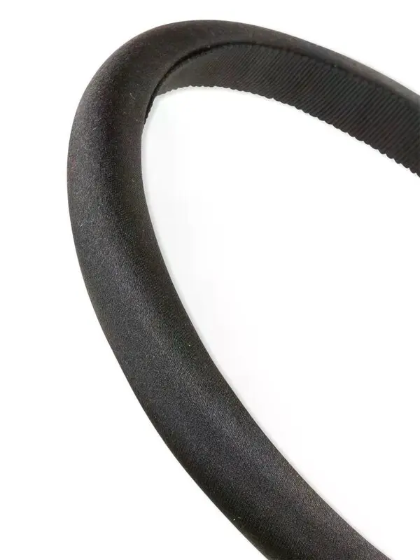 JENNIFER BEHR Tiana Silk Headband - Black
