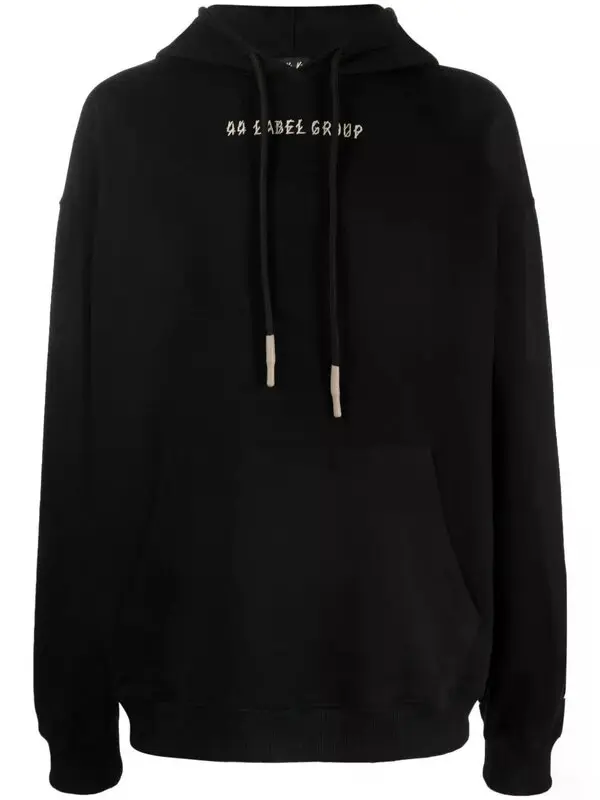44 LABEL GROUP Graphic-print Cotton Hoodie
