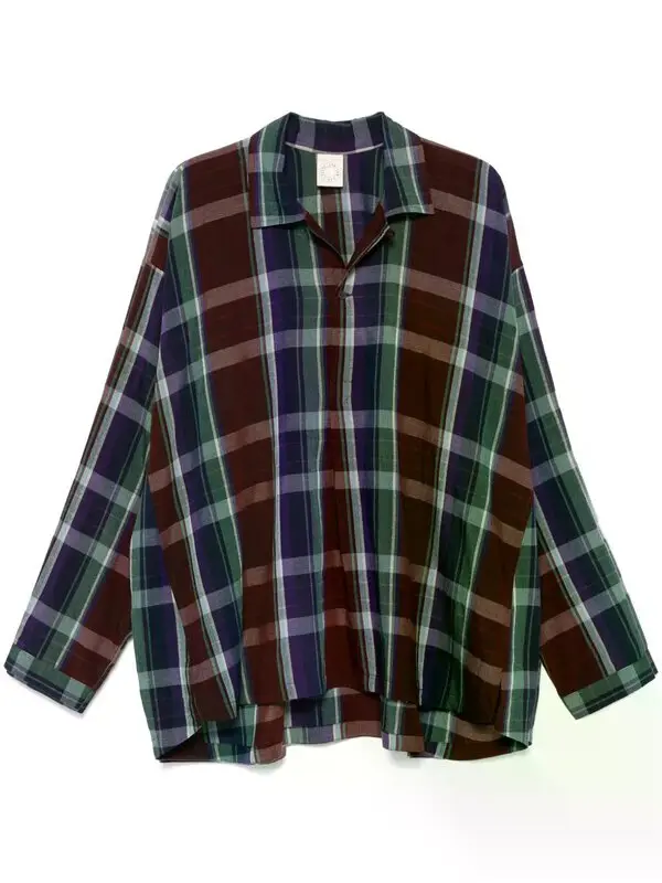 JAN JAN VAN ESSCHE Madras-check Shirt