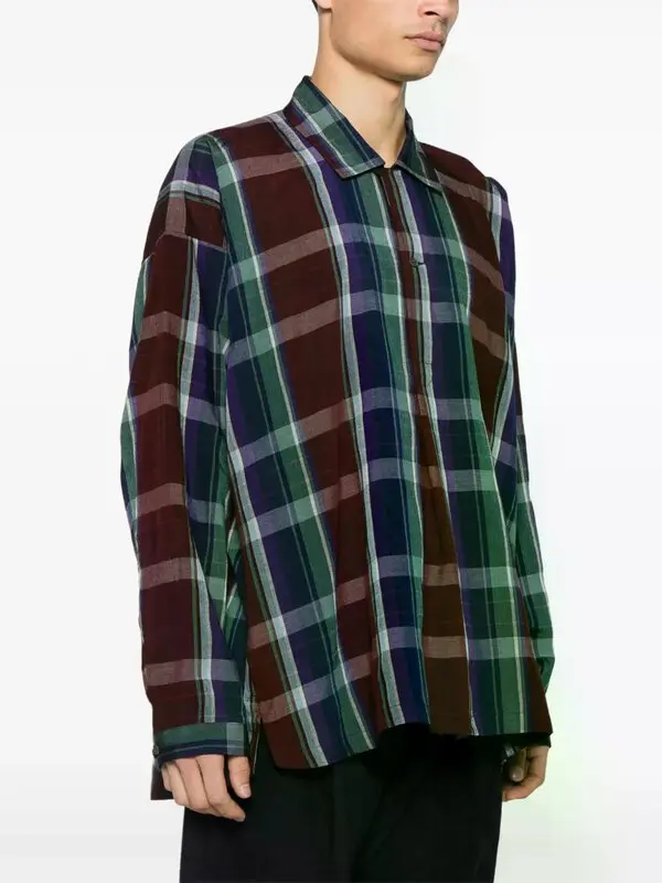 JAN JAN VAN ESSCHE Madras-check Shirt