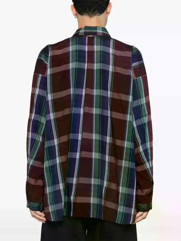 JAN JAN VAN ESSCHE Madras-check Shirt