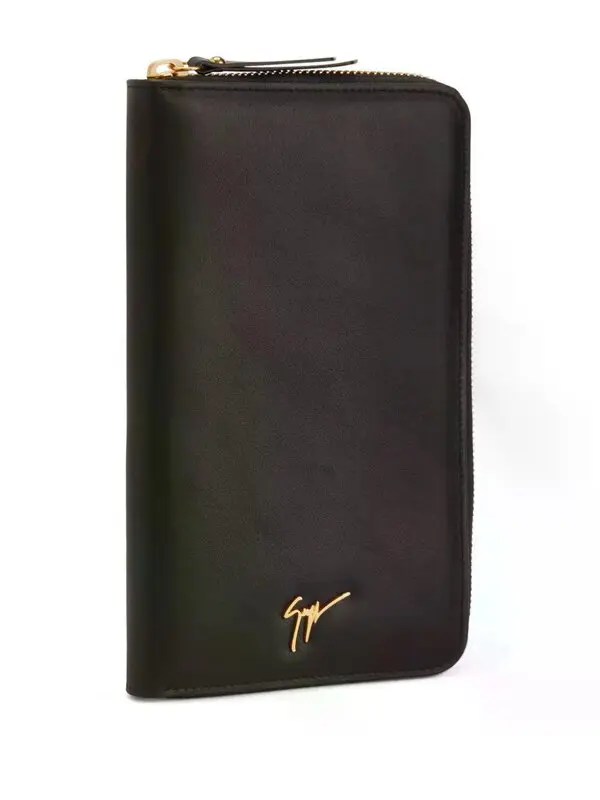 GIUSEPPE ZANOTTI Samuel Continental Wallet - Black