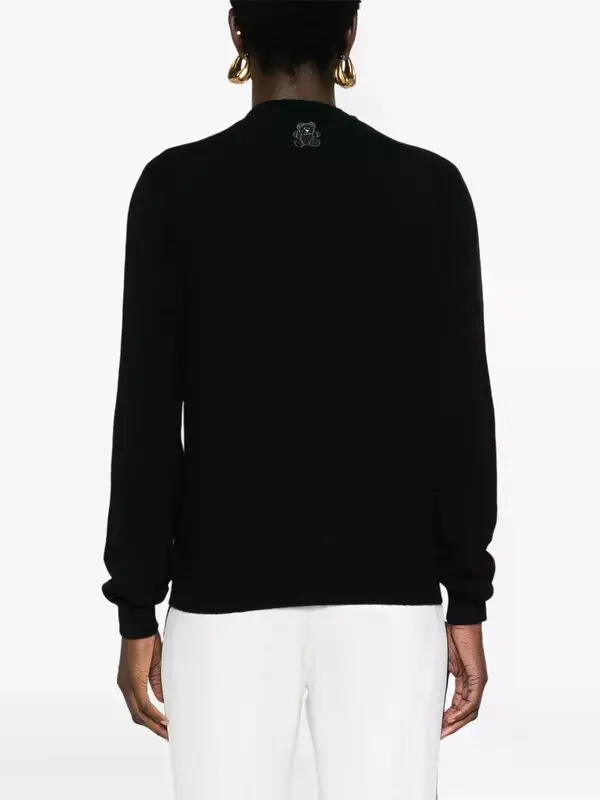 TEDDY CASHMERE Roma Cashmere Jumper - Black