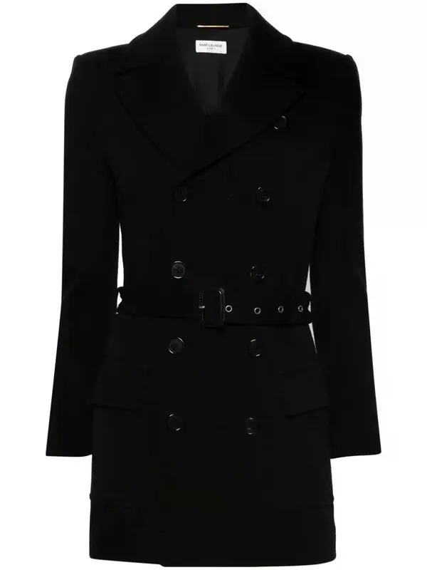 Saint Laurent Saharienne Notched-lapels Blazer