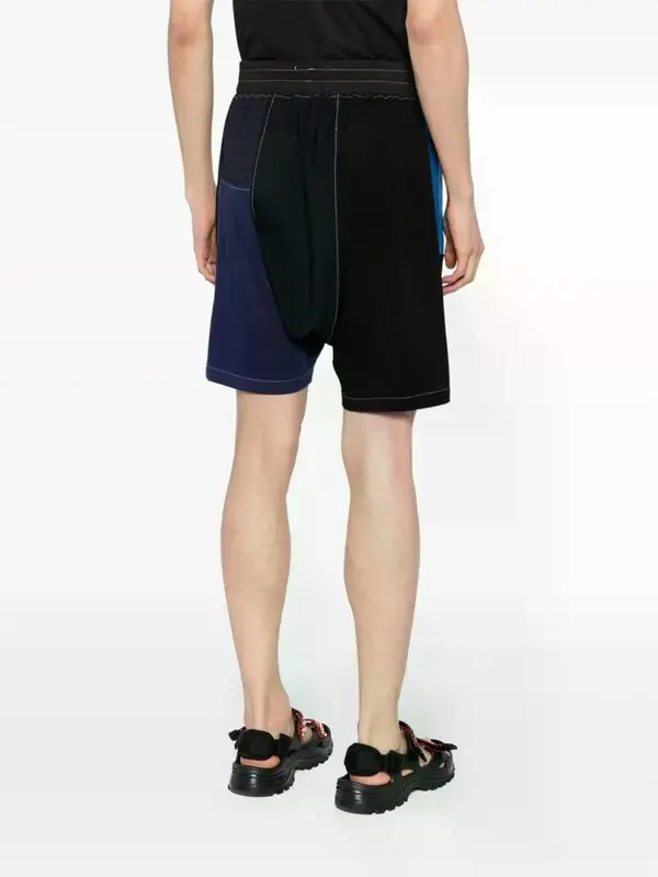 Amen Patchwork Track Shorts