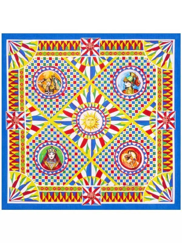 Dolce & Gabbana Set Of Two Linen Napkins
