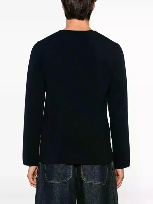 Comme Des Garçons X Fred Perry "live Free" Jumper
