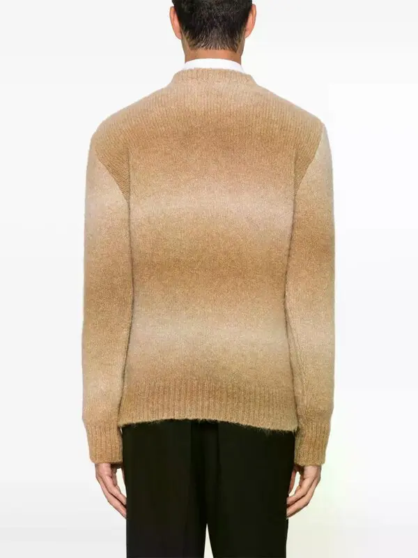 Études Studio Alpaca Wool-blend Round Neck Sweater
