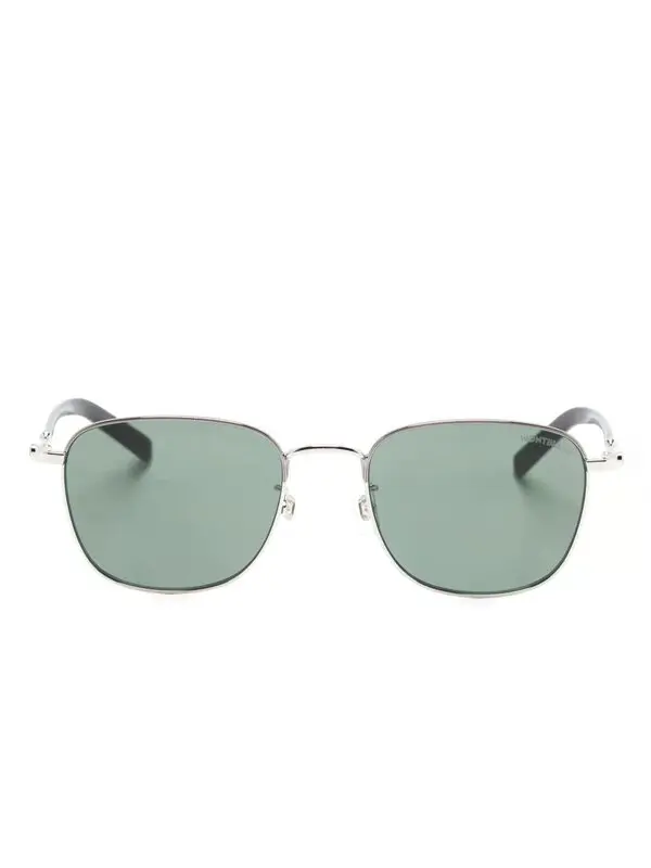 Montblanc Mb0392sa Sunglasses - Silver