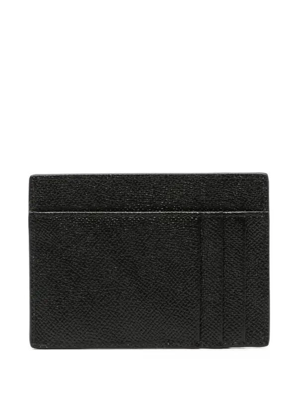Dolce & Gabbana Dauphine-print Leather Card Holder
