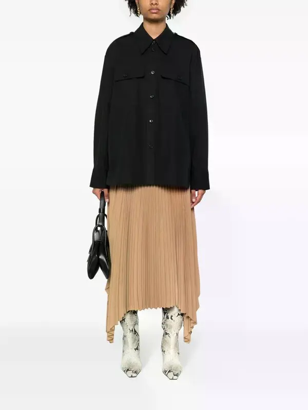 Khaite The Missa Cotton Poplin Shirt