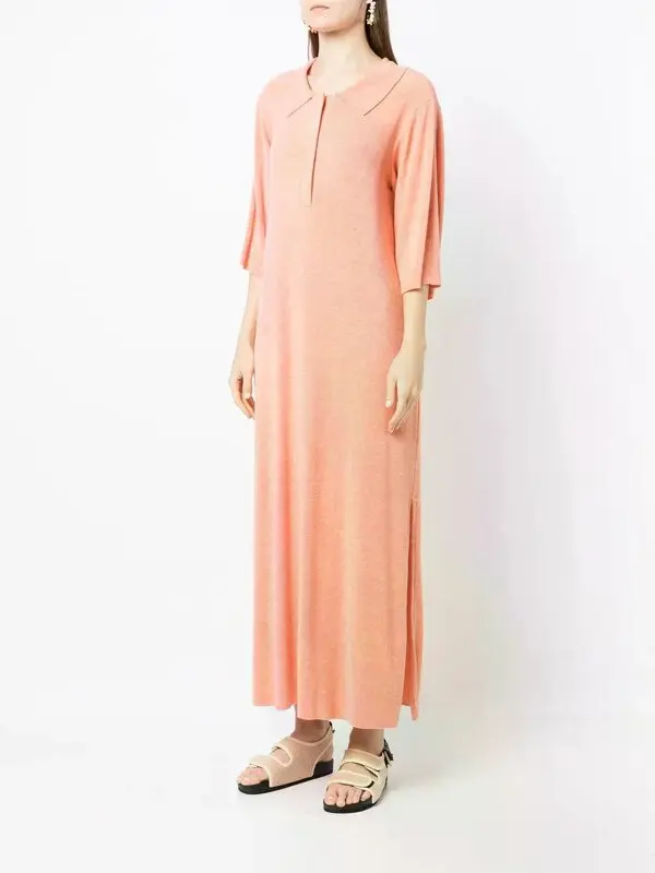 BAMBAH Aswan Maxi Dress Peach Cotton