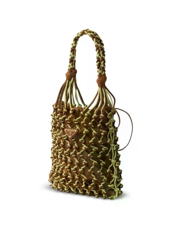 Prada Small Noué Tote Bag - Brown