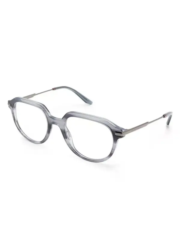 Dolce & Gabbana Geometric Frame Eyeglasses - Grey