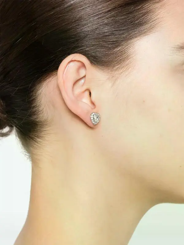 SWAROVSKI Angelic Heart Stud Earrings