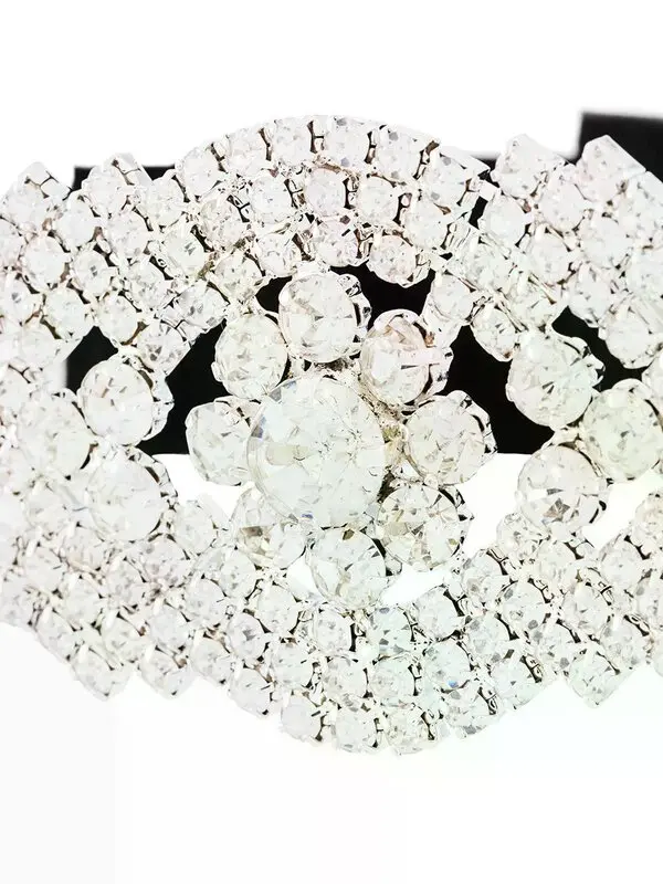 MANOKHI Rhinestone Choker Necklace