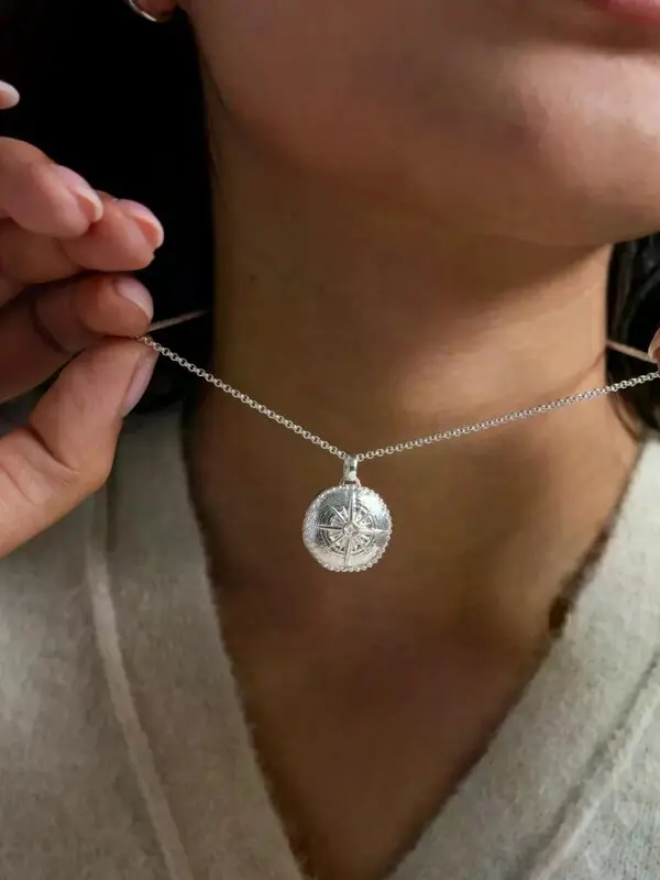 DOWER & HALL Tone True North Necklace
