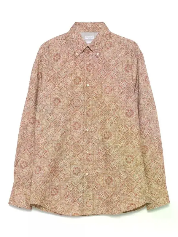 Brunello Cucinelli Paisley-print Shirt