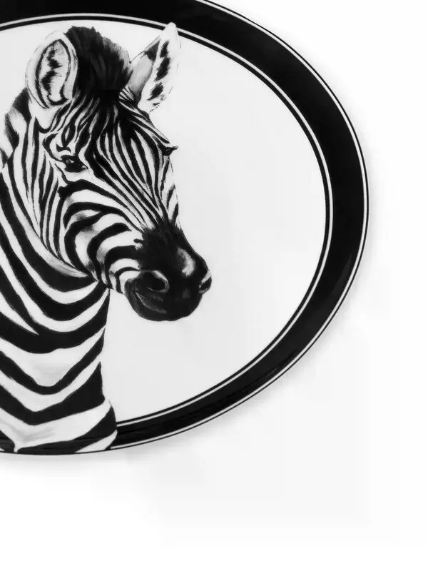 Dolce & Gabbana Zebra-print Bread Plates