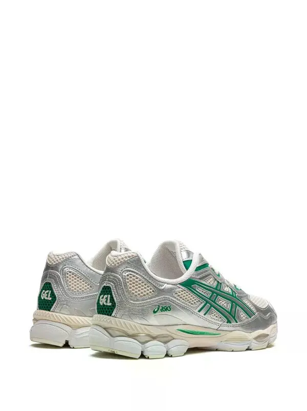 Asics Gel-nyc Cream Kale Sneakers - Silver